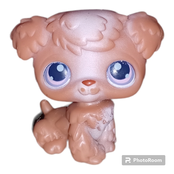 Hasbro | Toys | Authentic Littlest Pet Shop Lps Poodle Dog 38 Purple ...
